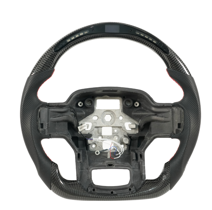 Carbon Fibre Steering Wheel For Ford Raptor F150 2021-2024